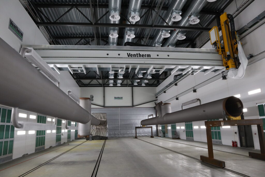 Pofessional and advanced paint robots - Ventherm